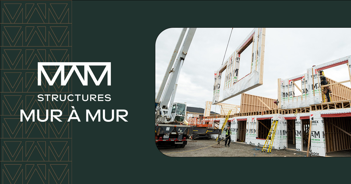 Fermes de toit préfabriquées - Structures Mur à Mur